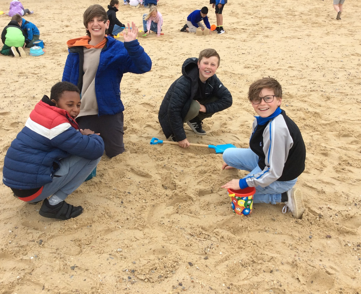 Ormiston Cliff Park Primary Academy - Year 6 - End of SATs Beach Visit